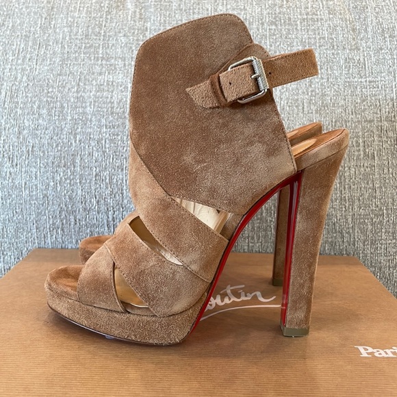 Christian Louboutin | Shoes | Christian Louboutin Apron Lily Sandals ...